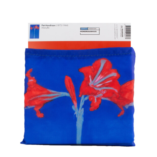 Foldable shopper, Piet Mondrian, Amaryllis - Mondriaanhuis - Dutch ...